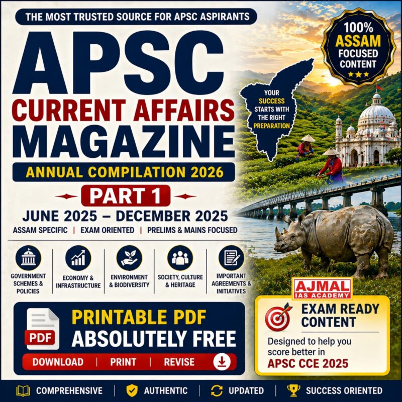 16 May 2026 | APSC Current Affairs - Ajmal IAS Academy